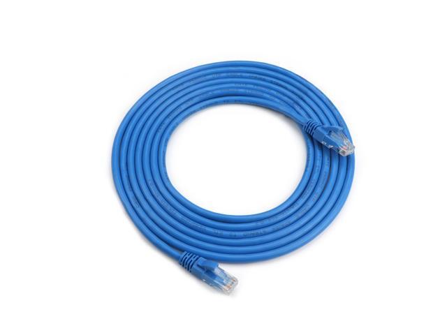 CAT6A, 15FT/ 4.57M PATCH CORD-UTP 24AWG BLUE W/BOOT, PURE COPPER ...