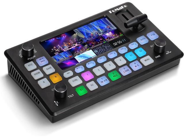 Video Mixer Switcher 5.5 Inch FHD LCD Screen 4-channel HDMI Live ...