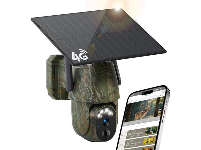 4G LTE Cellular Trail Cameras, Built-in SIM Card No WiFi Needed Trail ...
