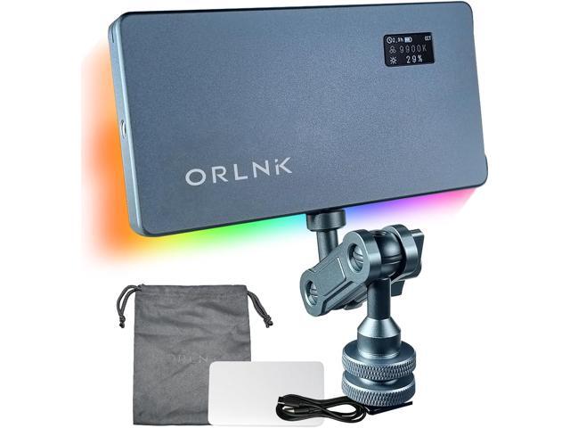 RGB Video Camera Light, Flexible Arm, 6.5" Portable Ultra-Thin with ...