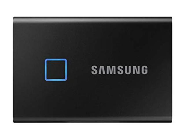 SAMSUNG T7 Touch Portable SSD 500GB - Up to 1050MB/s - USB 3.2 External ...