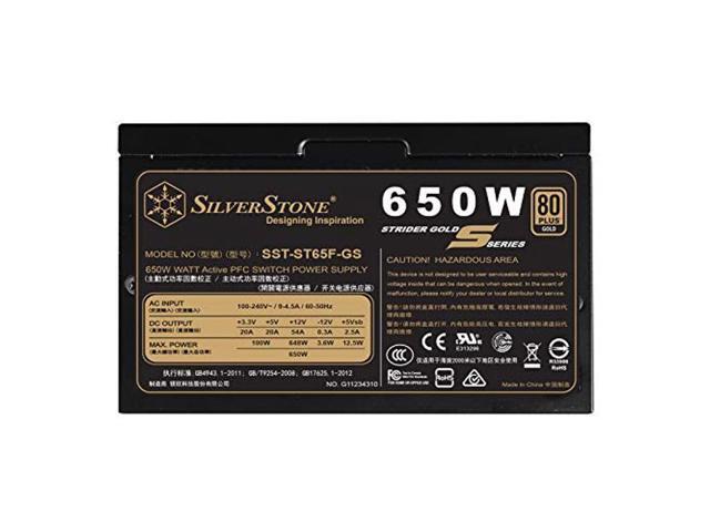 SilverStone Technology 650W Computer Power Supply PSU Fully Modular ...