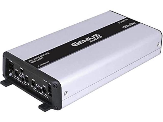 Genius Audio GLT-100.4D Compact Mini Car Audio Amplifier 1200 Watts Max ...