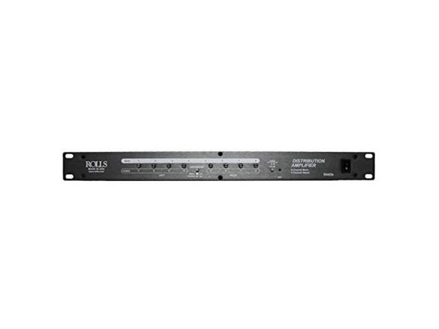 ROLLS RA63b Eight Channel Audio Distribution Amplifier, Rack Mountable ...