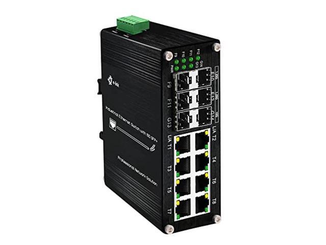 Centopto Industrial 14-Port Ethernet Switch Support 4-Port 1G SFP and 2 ...
