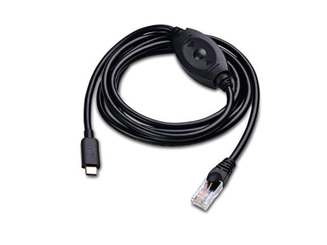 Cable Matters USB C to RJ45 Console Cable for Windows and MacBook Pro ...