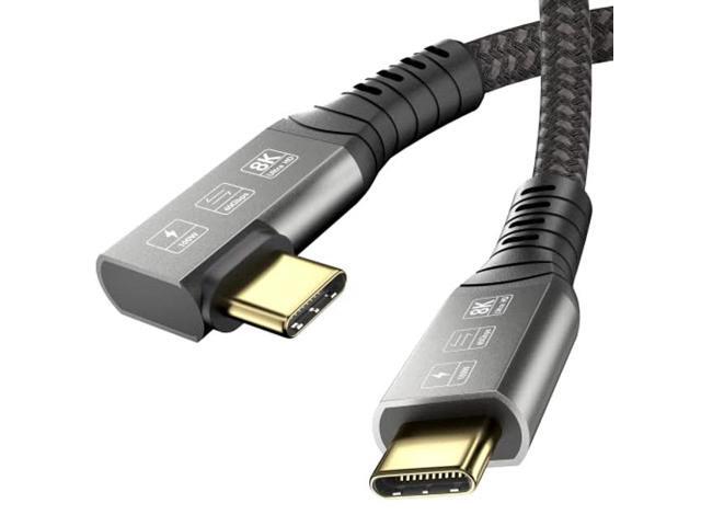 CABLEDECONN USB4 8K Cable 1.2M Thunderbolt 4 Compatible USB 4 Type-c ...