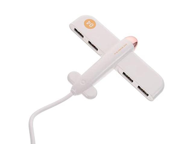 Hemobllo Airplane Shaped USB Hub- Cute USB Hub, Air Plane Extension ...