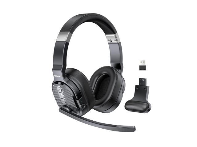 TECKNET Bluetooth Trucker Headset, Single and Dual Ear Wireless Headset ...