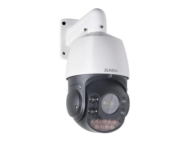 SUNBA 5MP IP PoE+ PTZ Camera Outdoor, 20x Optical Zoom, Two-Way Audio ...