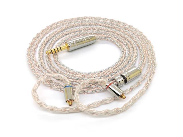 mfreeo Premium IEM Upgrade Cable, MMCX/2-Pin 0.78mm Earphone Cord, 8 ...