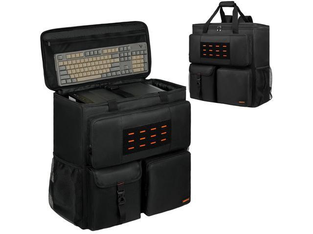 MRINCA Gaming PC Travel Case Hard Shell for ATX/Mid-Tower Computer ...