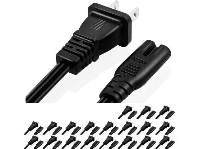 5 Core Extra Long AC Wall Power Cord for Led LCD TV Vizio Samsung 12 ...