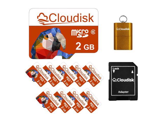 2GB 10Pack Cloudisk MicroSD Memory Card Class 6 Flash Memory Card for ...