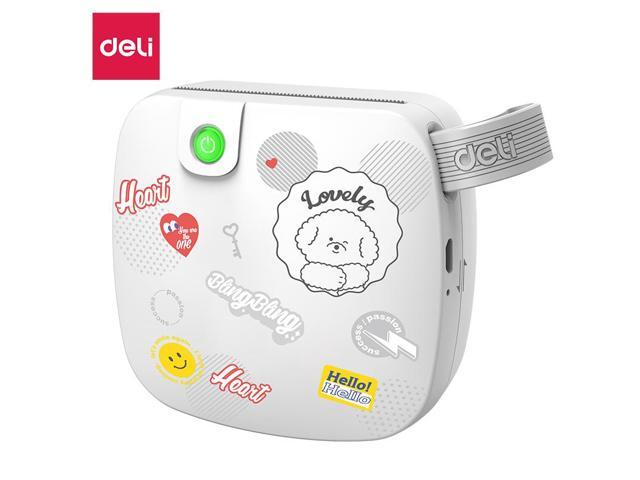 Deli Label Maker Machine with Tape Barcode Label Printer Bluetooth ...