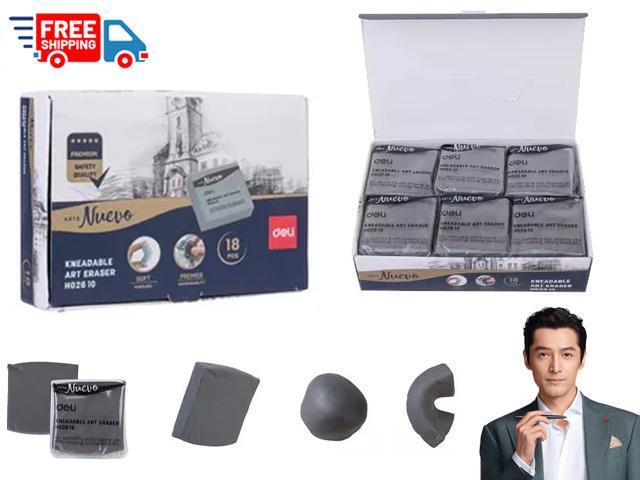 Deli Kneaded Rubber Erasers Drawing Art kneaded Erasers Large Size Grey ...