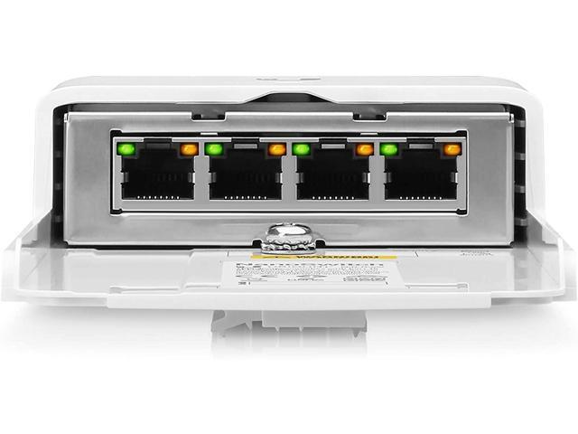 Ubiquiti NanoSwitch Outdoor 4-Port PoE Passthrough Switch (N-SW ...