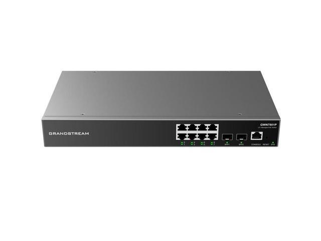 Grandstream GWN7801P Network Switch 8 Gigabit Ethernet ports, - Newegg.com