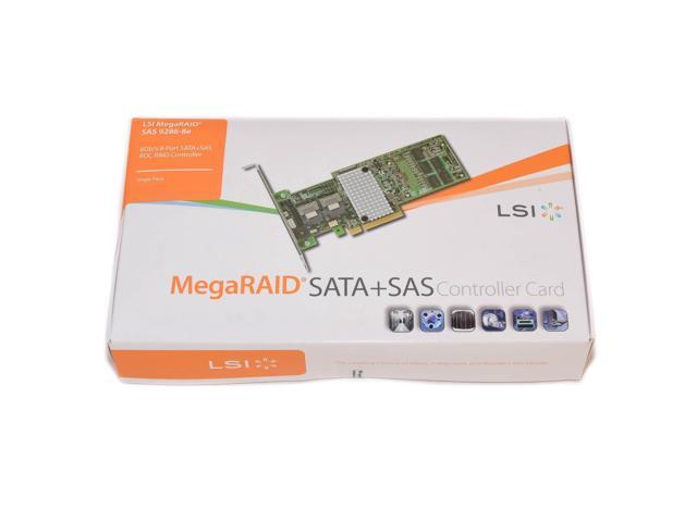 NEW LSI LSI00332 MegaRAID SAS 9286-8e 6Gb/s External RAID Controller ...