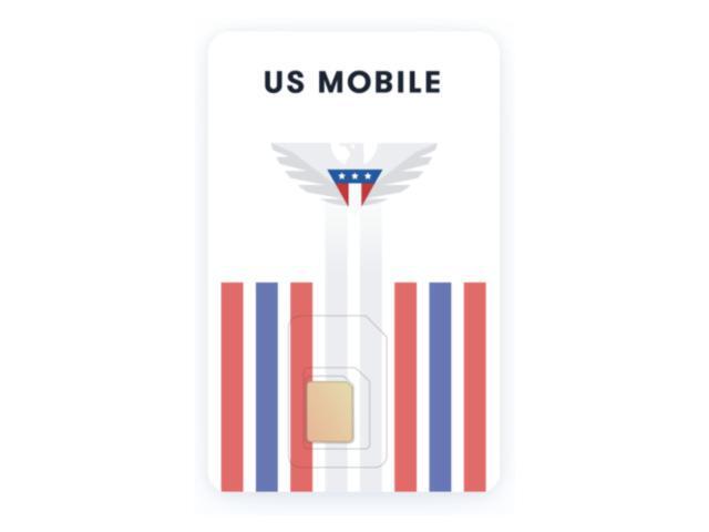 GSM LTE - Prepaid SIM Card (US Mobile) - Custom Plans from $4/mo ...
