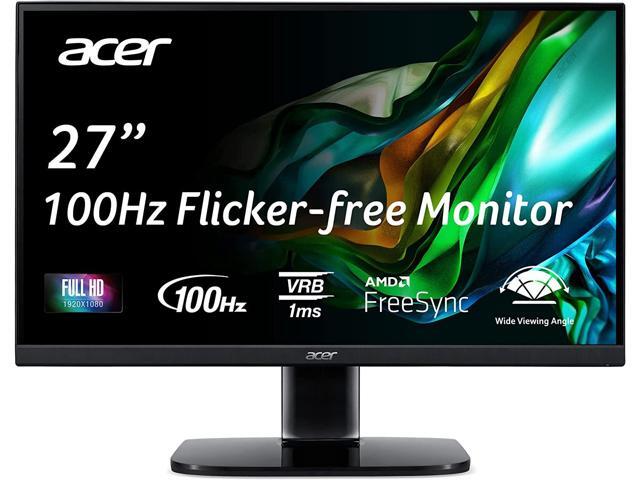 Acer KA272 EBI 27" IPS Full HD (1920 x 1080) Zero-Frame Gaming Office ...