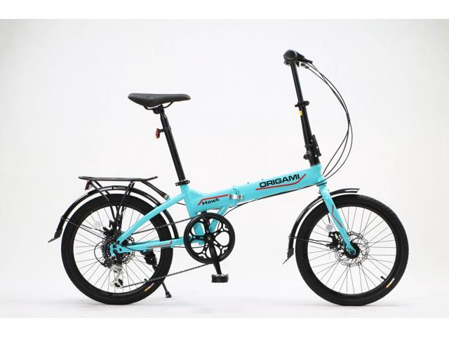 In the Cycling Weekly Top 10 Folding Bikes! The Origami Hawk is a steel ...