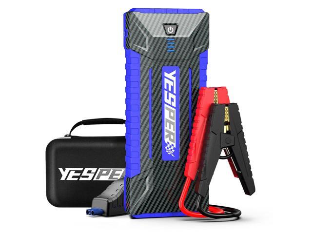 YESPER 2160A Car Battery Jump Starter 16000mAh start 12V Vehicles up to ...