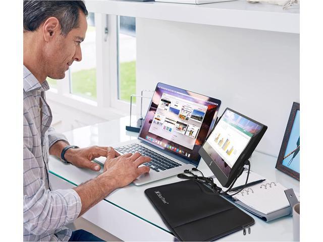 SideTrak Swivel Attachable Portable Monitor for Laptop 12.5 FHD IPS ...