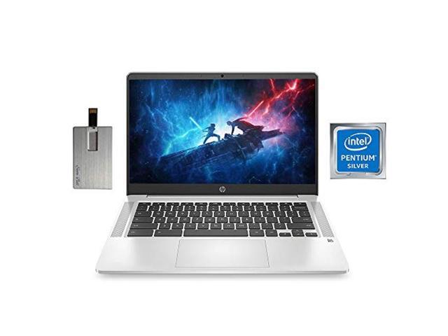 2020 HP Chromebook 14" HD Laptop Computer, Intel Quad-core Pentium ...