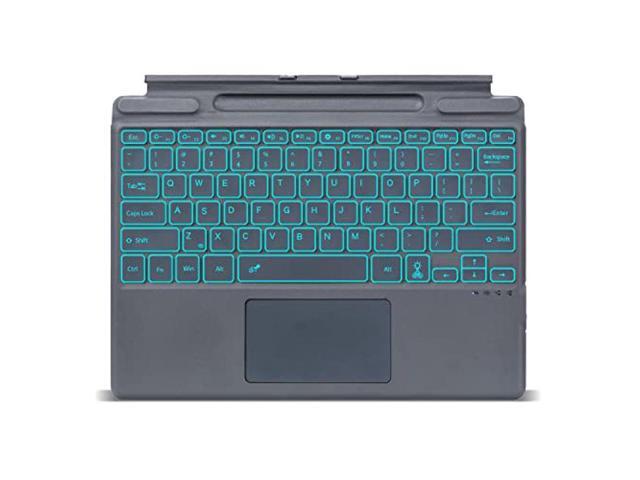 Surface Pro 8 Bluetooth Wireless Keyboard with Trackpad Backlit ...