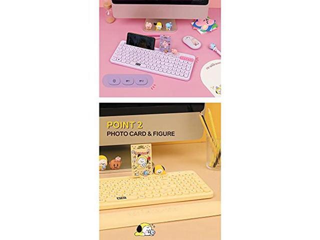 BT21 Baby Multi-Pairing Wireless Keyboard My Little Buddy (CHIMMY) - Newegg.com