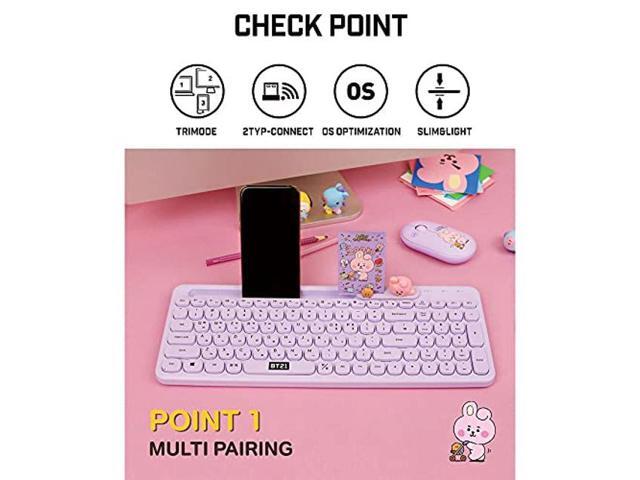 BT21 Baby Multi-Pairing Wireless Keyboard My Little Buddy (CHIMMY) - Newegg.com