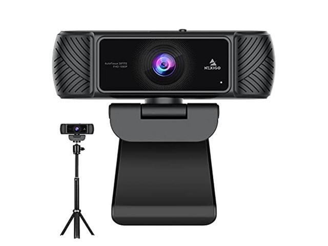 NexiGo 1080P AutoFocus Webcam with Mini Tripod, FHD USB Web Camera with ...