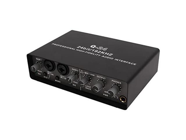 USB Sound Card, Professional Digital Mixing USB Computer External Sound ...