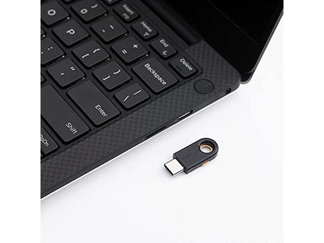 Yubico YubiKey 5C - Two Factor Authentication USB Security Key, Fits ...