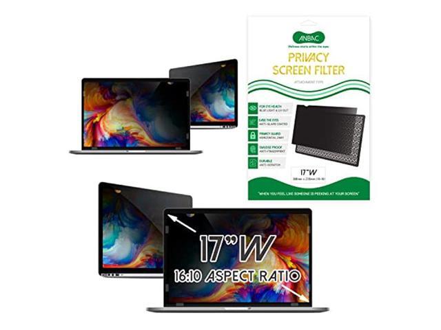 ANBAC 17 Inch Laptop Privacy Screen Shield for 16:10 Wide Display ...