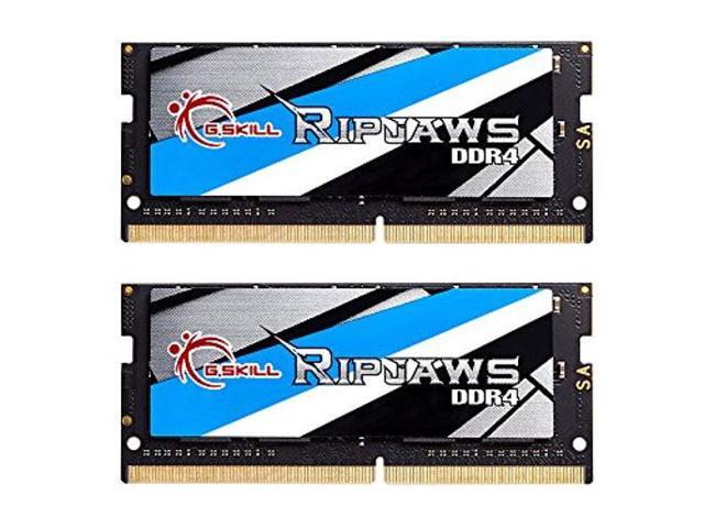G.Skill Ripjaws Series 16GB (2 x 8G) 260-Pin DDR4 SO-DIMM DDR4 2400 (PC4 19200) Laptop Memory ...