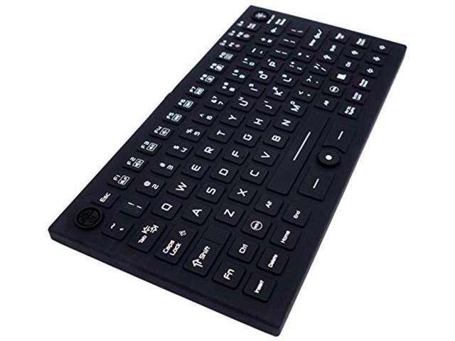 DSI Compact LED Backlit Keyboard with Integrated Mouse Button IP68 ...