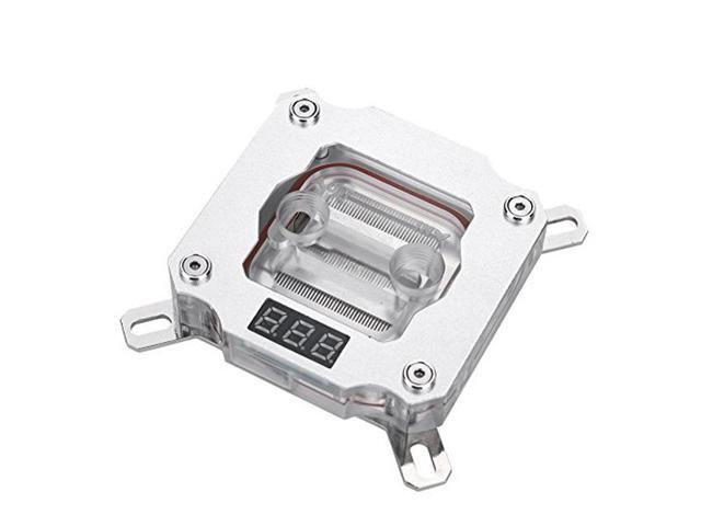 ASHATA CPU Waterblock,Richer-R Computer PC CPU Water Cooling Block ...