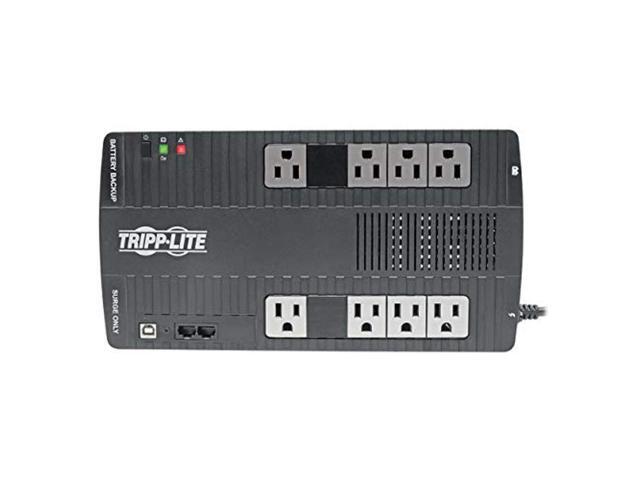 Tripp Lite 550VA UPS Battery Backup, 300W AVR Line Interactive, USB ...
