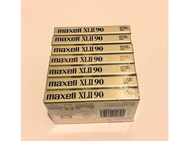 Maxell XLII IEC Type II 90 Minute High Bias Audio Cassette Tape - 7 Pack - Newegg.com