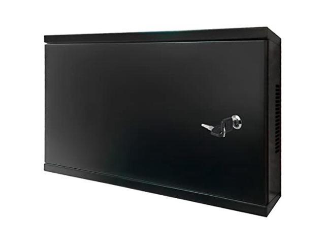 Electriduct 2U Wall Mount Rack Enclosure Network Cabinet - Solid Door ...