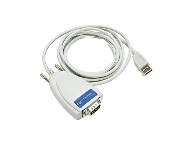 DIGI Edgeport/1 2-Meter Captive Cable 1P (301-1001-15) RS-232 serial DB ...