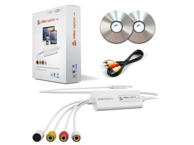 VIXLW Video Capture, USB Video Capture Device, Convert VHS to Digital ...