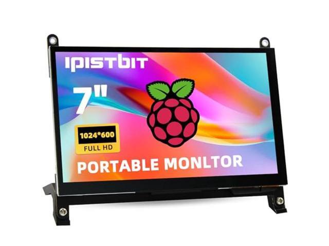 iPitsBit Raspbemry Pi Monitor, 7 Inch LCD Screen 1024x600 for Raspbery ...