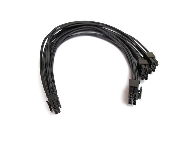 PCIE 5.0 Power Supply 3x8 Pin to 16Pin Mini 12+4Pin 12VHPWR 600W PSU ...