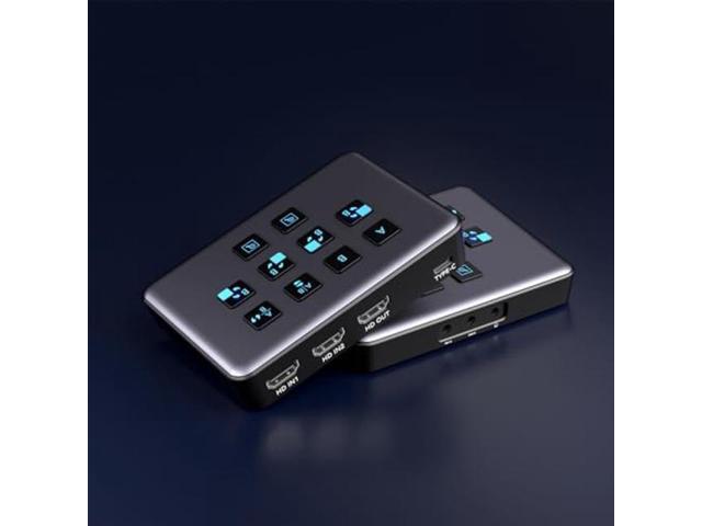 4K Dual HDMI Audio Video Capture Card, USB3.0 1080P 60FPS Equipment for ...