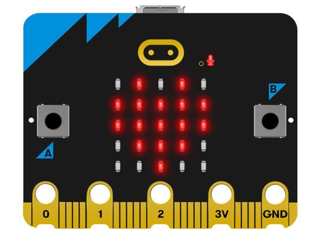 Microbit V2 Starter Kit with IoTCrazy(c) Frosted Protective Case, Official BBC Micro:bit v2.21 ...