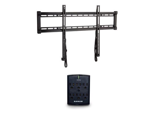 SANUS TV Wall Mount - Universal Low Profile Fixed TV Mount Bracket with ...