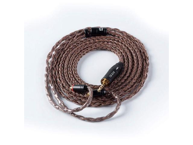 Kinboofi KBEAR MMCX Earphone Cable, 16 Core Pure Copper Balanced HiFi ...